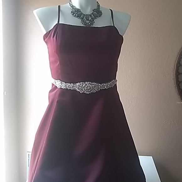 Dresses | Dress Beautiful Maroon Princess Seams Dress | Poshmark